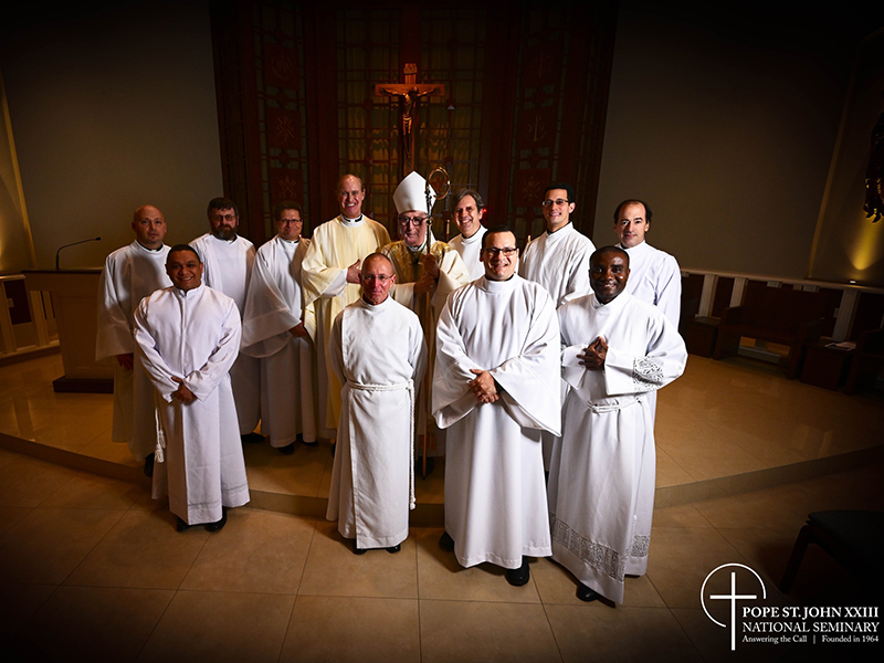 Ten Seminarians Installed as Acolytes | Pope St. John XXIII National ...